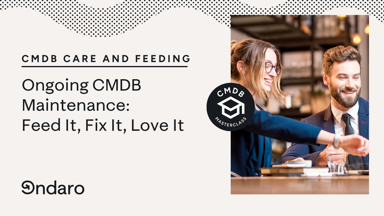 CMDB MasterClass: Part 6